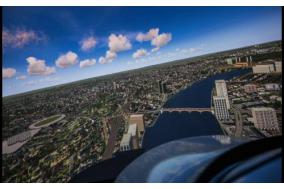 Diamond DA20 Flight Simulator